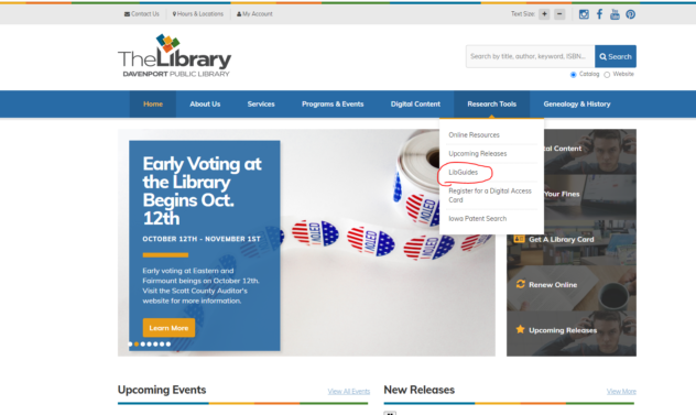 What Should I Read Next? BONUS: Library LibGuides – Info Cafe
