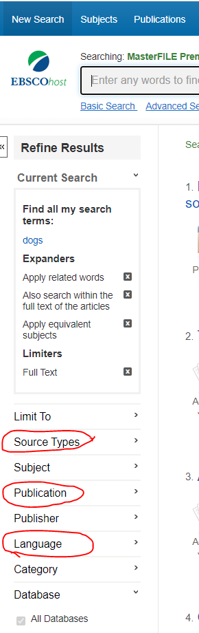 Hidden Database Gems: MasterFILE Premier – Info Cafe