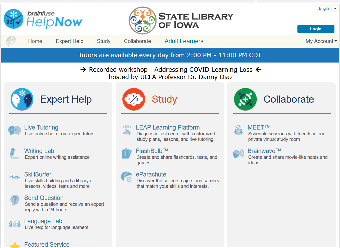 Get HelpNow – Info Cafe