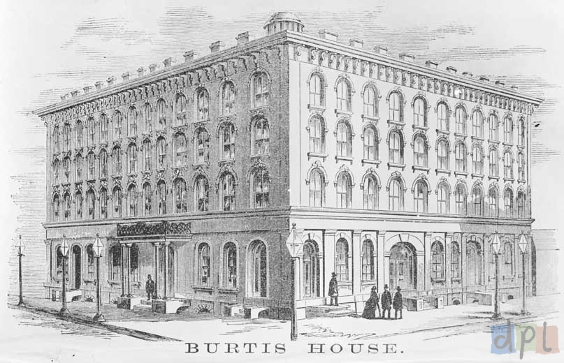 A Davenport Landmark: The Old Burtis House | Primary Selections from ...