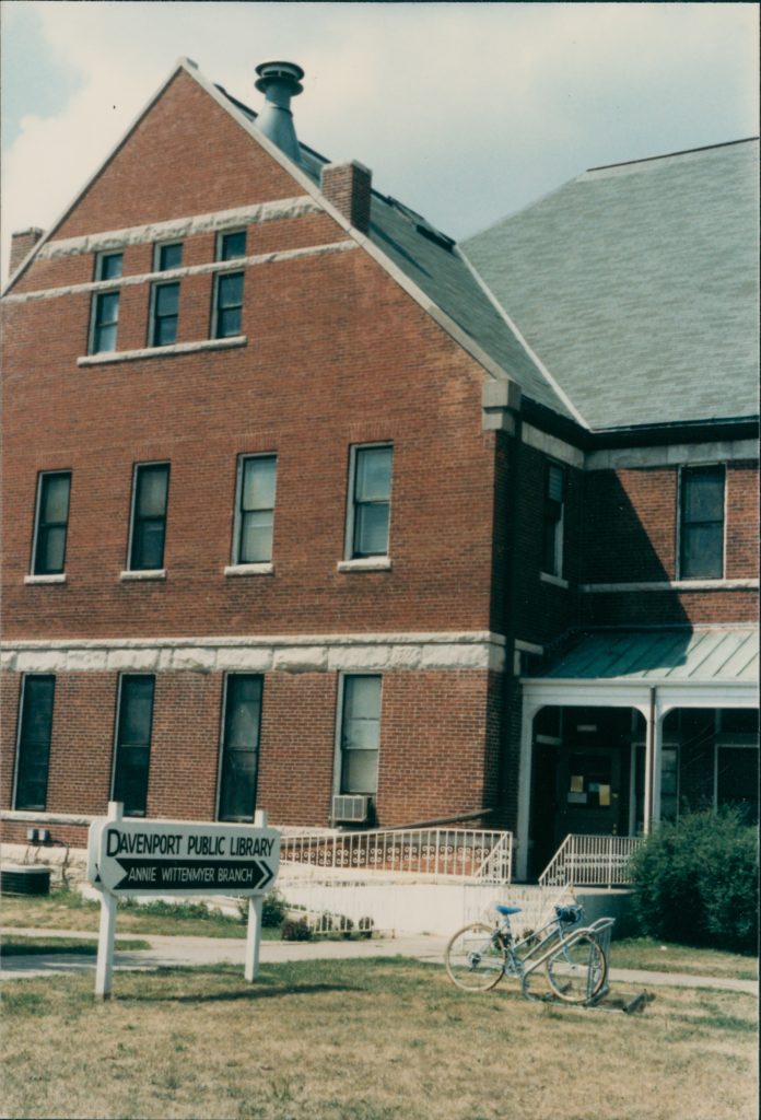 40 Years Ago: The Annie Wittenmyer Branch of the Davenport Public ...