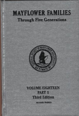 Mayflower Families: Richard Warren | Primary Selections from Special ...