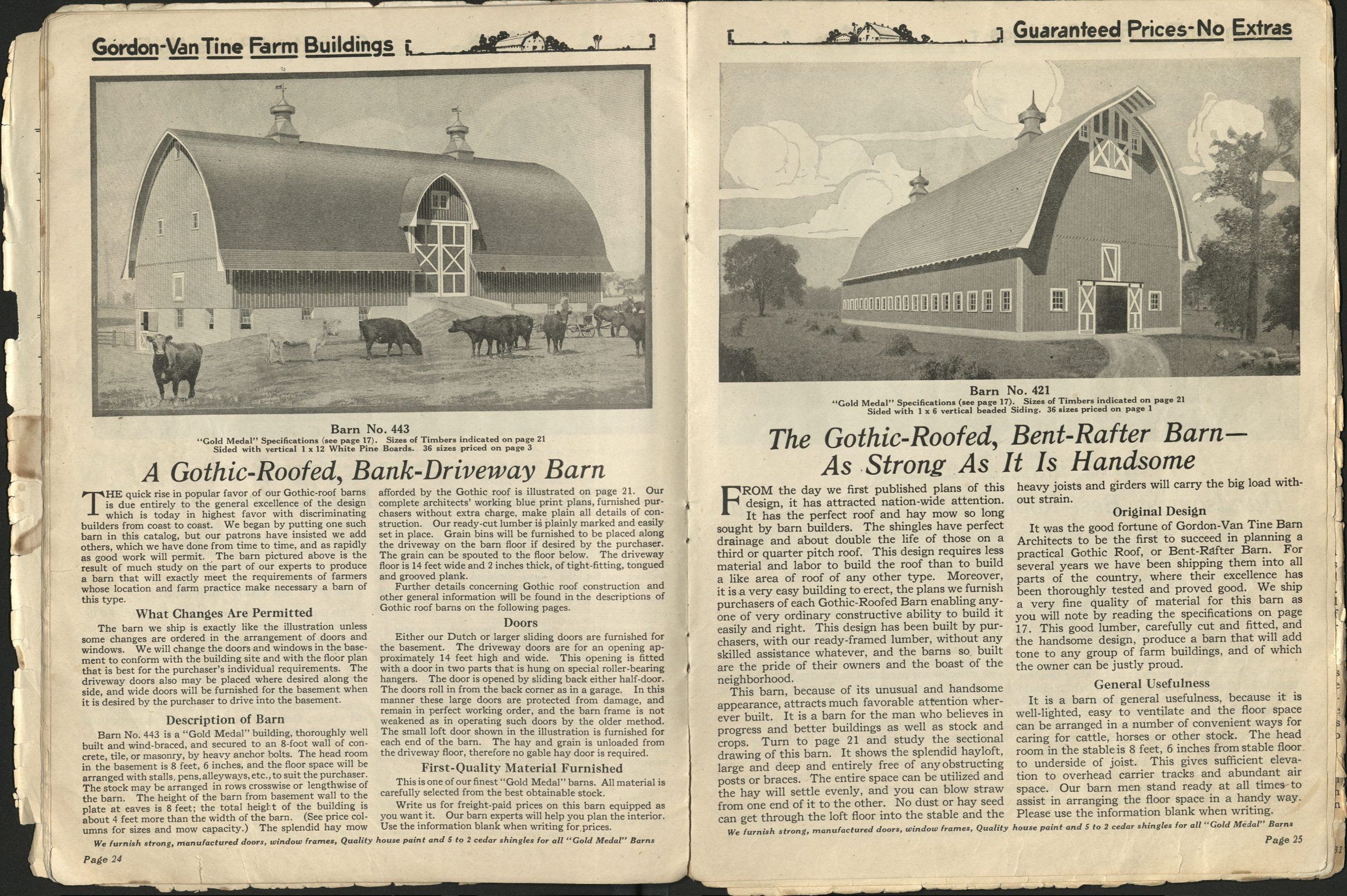 Gordon-Van Tine Barns and Farm Buildings | Primary Selections from ...