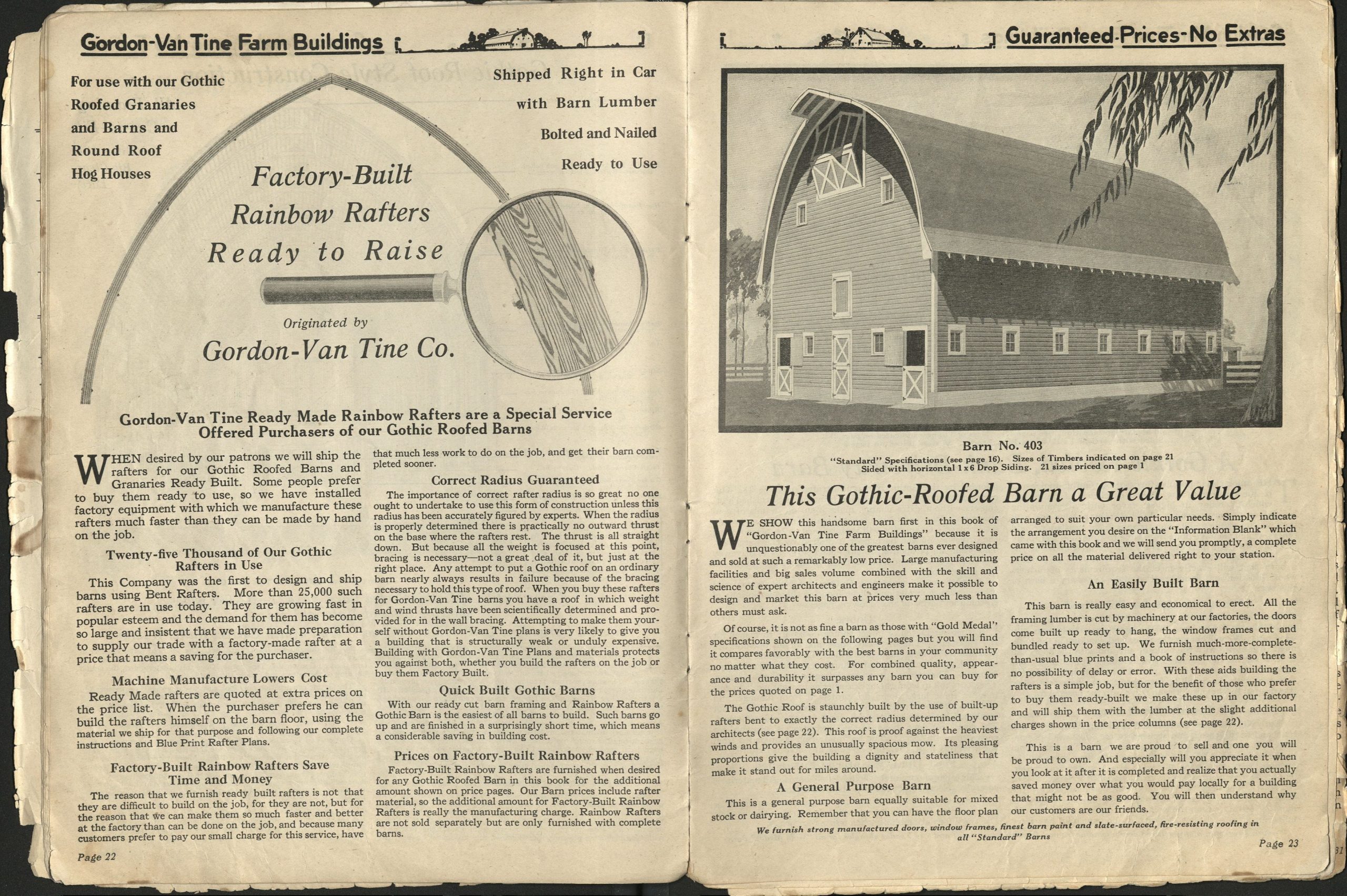 Gordon-Van Tine Barns and Farm Buildings | Primary Selections from ...