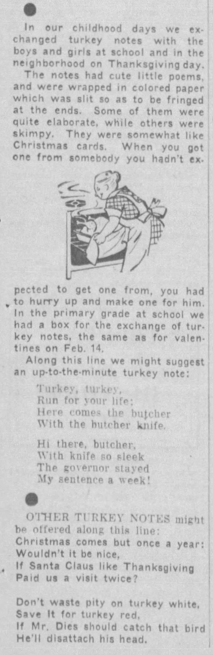 Happy Thanksgiving! Another serving of Turkey Notes, please! | Primary ...