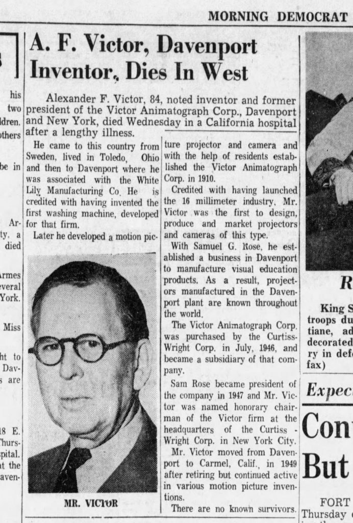 Victor Animatograph Company of America | Primary Selections from ...